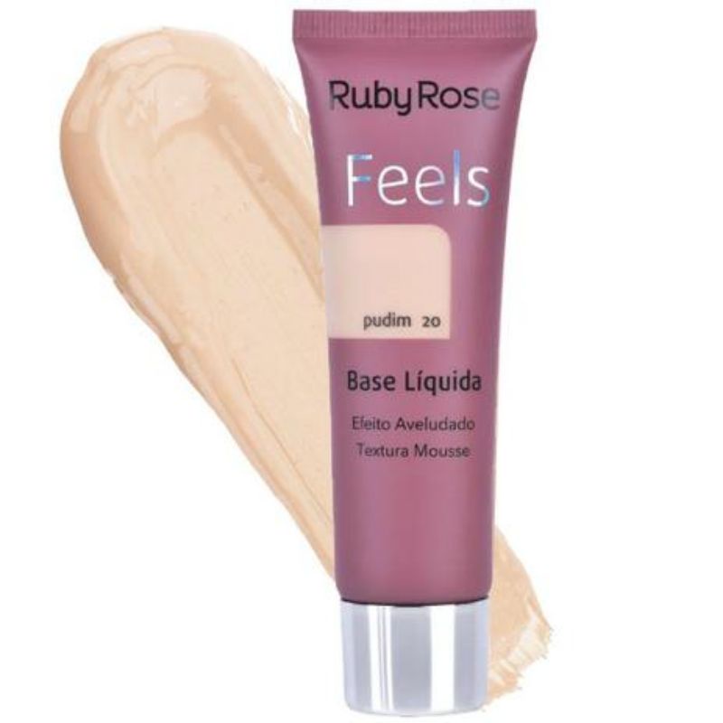 Base Líquida Feels - Ruby Rose | Shopee Brasil