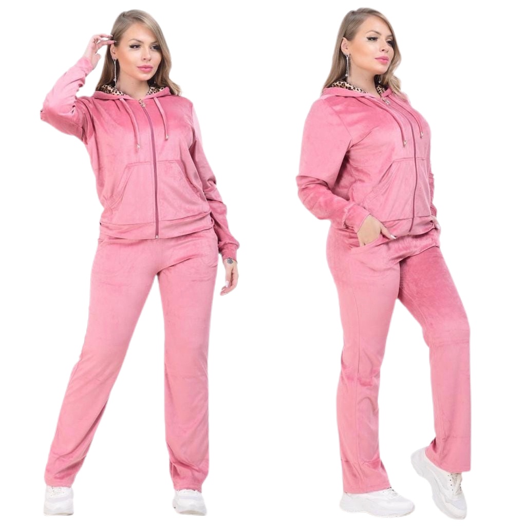 Conjunto Moletom Veludo Plush Capuz Frio Onça Feminino | Shopee Brasil Conjunto Moletom Veludo Plush Capuz Frio Onça Feminino | Shopee Brasil