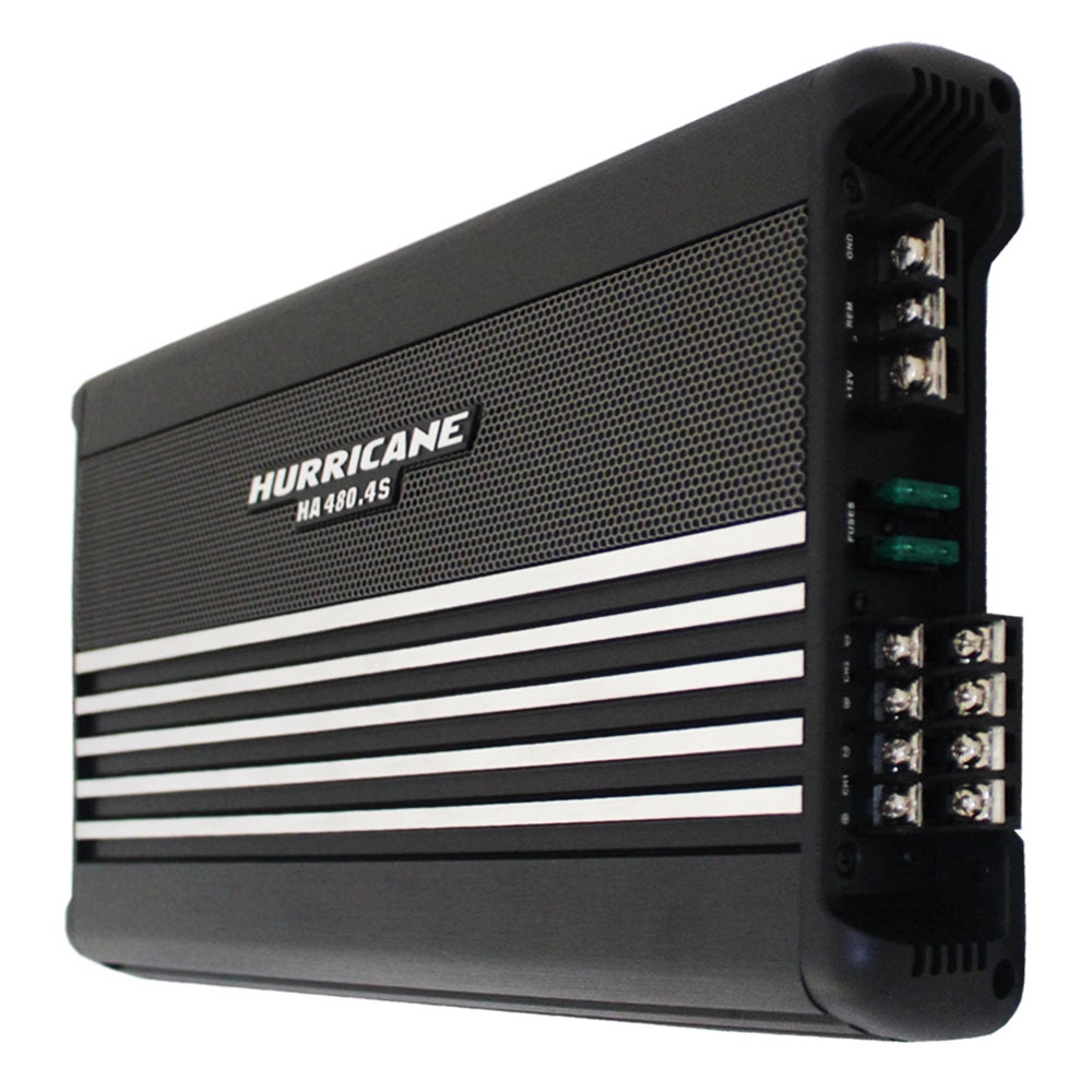 Modulo Amplificador Hurricane 1920 Rms HA-480.4S Stereo Mosfet 4 Canais ...