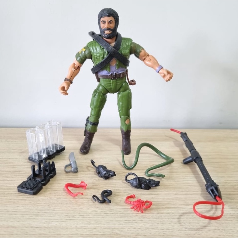 Boneco Serpentino (Snake Bite) - Coleção Rambo - Glasslite - Anos 80 ...