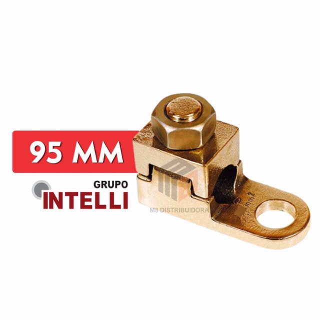 Terminal Sapata Aperto Pressão Para Cabos 95mm INTELLI | Shopee Brasil