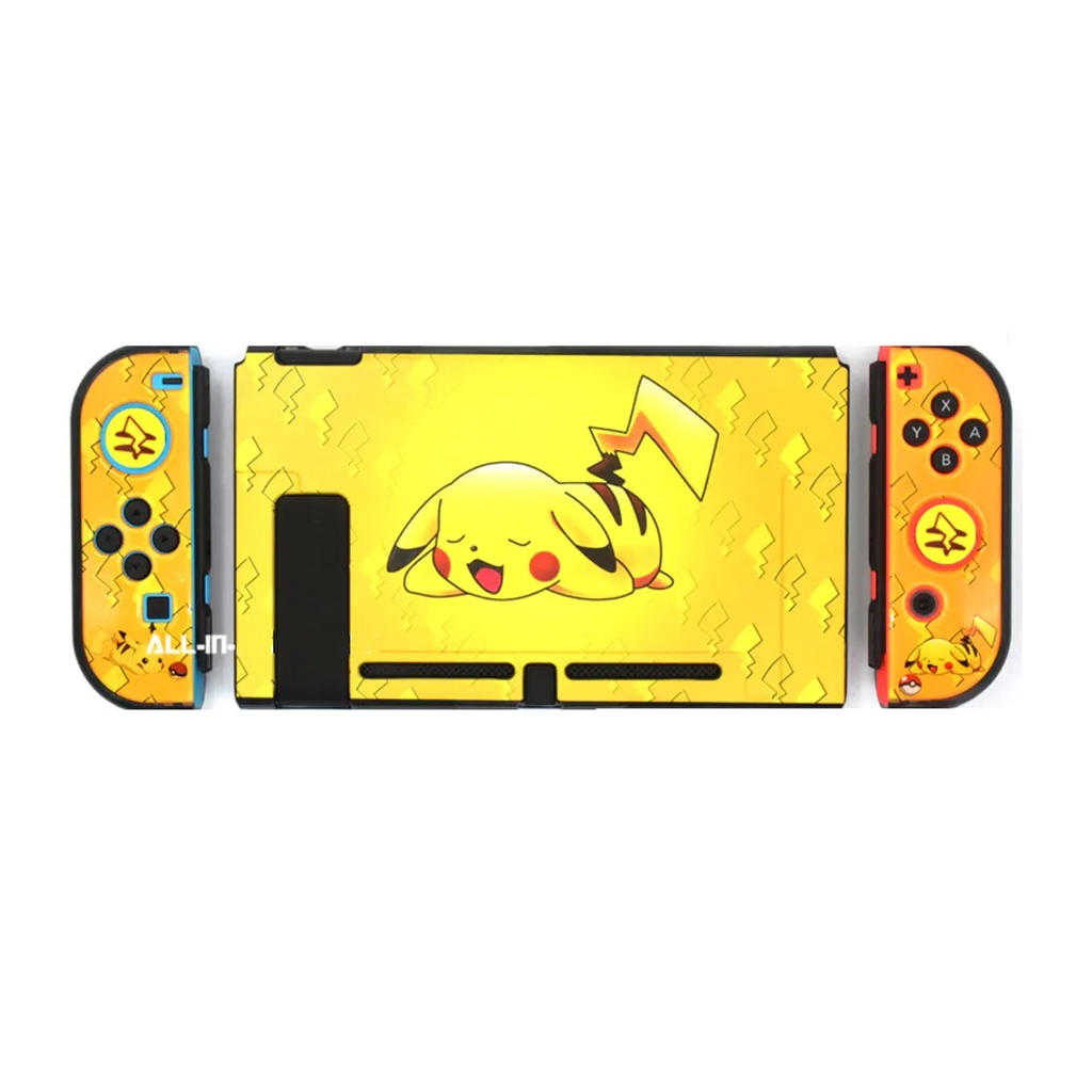 Capa Case Console Nintendo Switch Pokemon Pikachu | Shopee Brasil