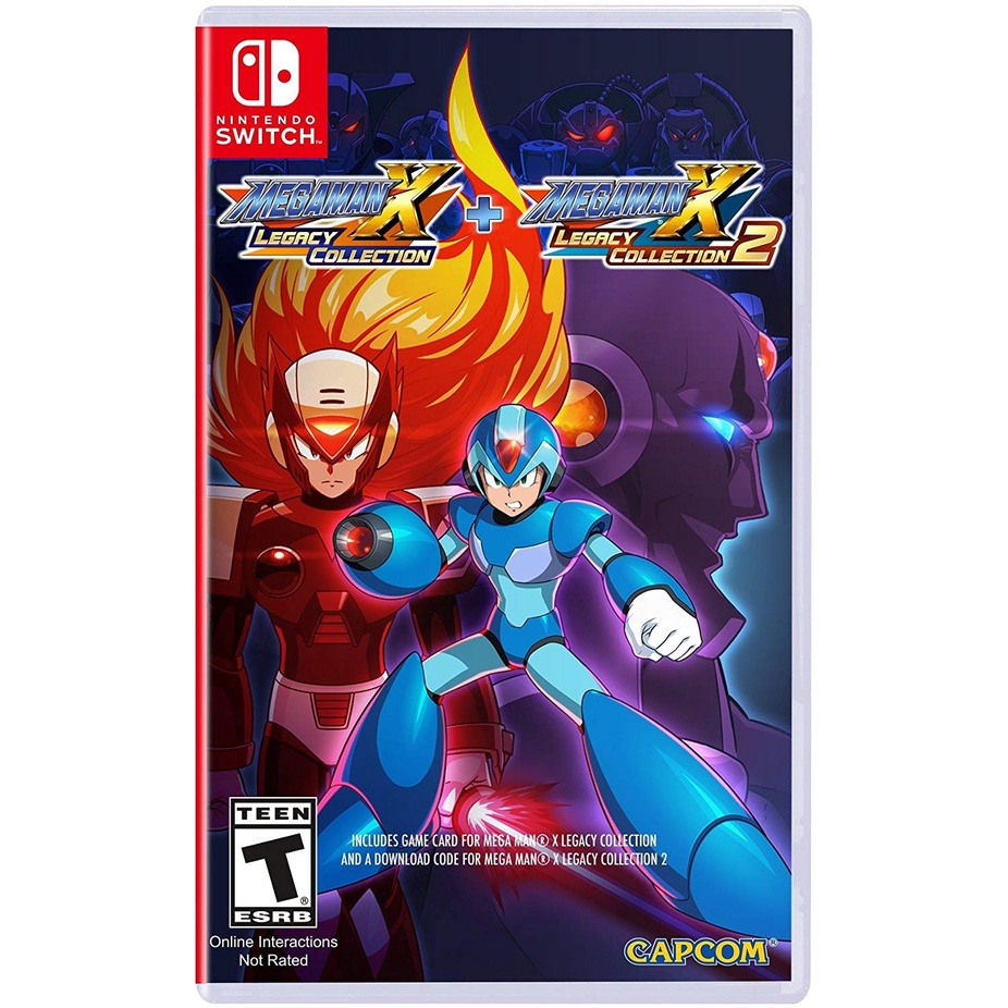 Mega Man X Legacy Collection 1 + 2 - Nintendo Switch | Shopee Brasil