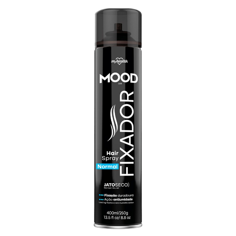 Spray Fixador Normal Mood Myhealth - 400ml | Shopee Brasil