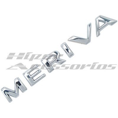 Emblema Letreiro Meriva 2002 2003 2004 2005 2006 Cromado | Shopee Brasil
