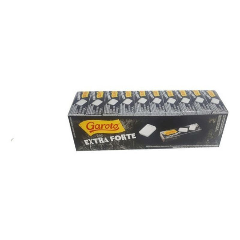 PASTILHA GAROTO EXTRA FORTE 40X17g | Shopee Brasil