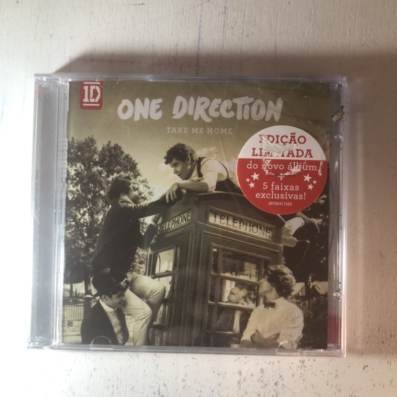 One Direction - CD Take me Home | Shopee Brasil