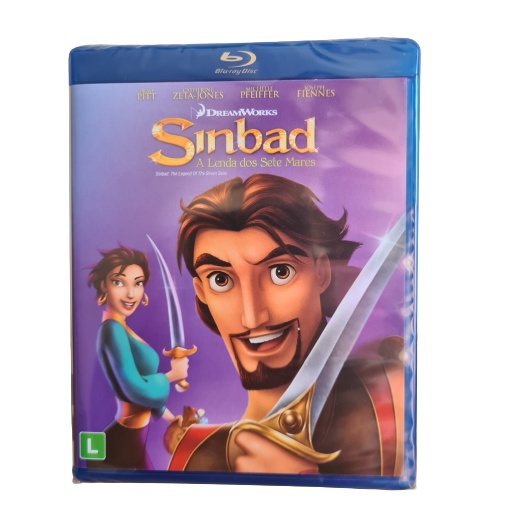 Blu-ray Sinbad A Lenda Dos Sete Mares Original Lacrado | Shopee Brasil