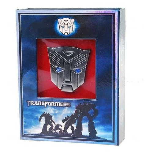 Pin Gigante Broche Enfeite Aço Logo 3d Transformers Autobot Oficial ...