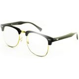 Óculos Masculino Feminino Armação P/Grau Aro Clubmaster | Shopee Brasil