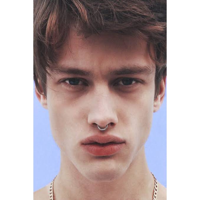 Piercing Falso de Pressão Argolinha Nariz Falso Septo Fake Sem furo ...