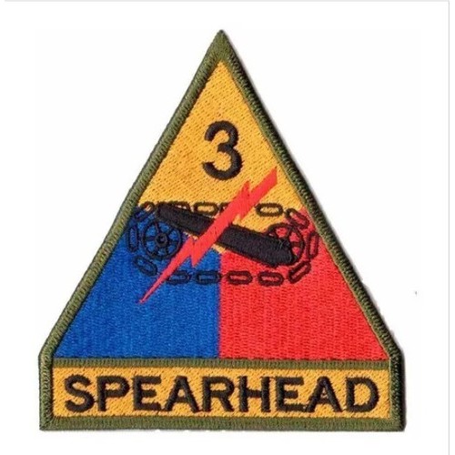 Patch Bordado Militar Spearhead Segunda 2 Guerra Mundial | Shopee Brasil