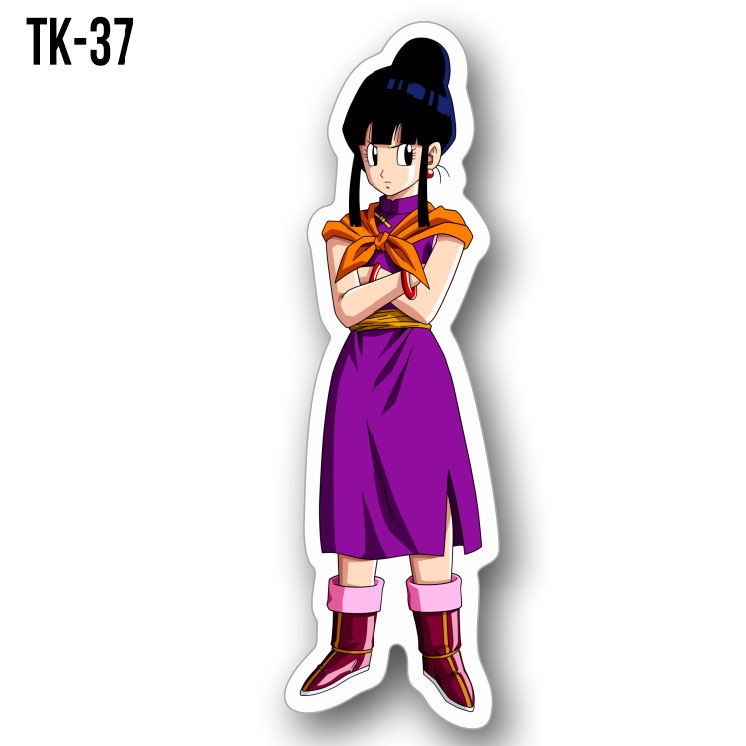 ADESIVO DRAGON BALL - CHI CHI STICKER 10X10CM | Shopee Brasil