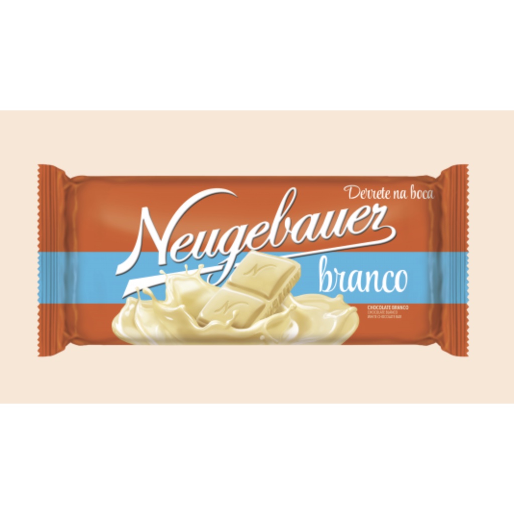 Barra de Chocolate Branco Neugebauer 90g | Shopee Brasil