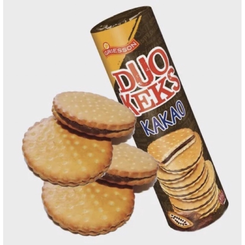 Duo Keks Kakao Biscoito de Chocolate Griesson Pacote 500g | Shopee Brasil