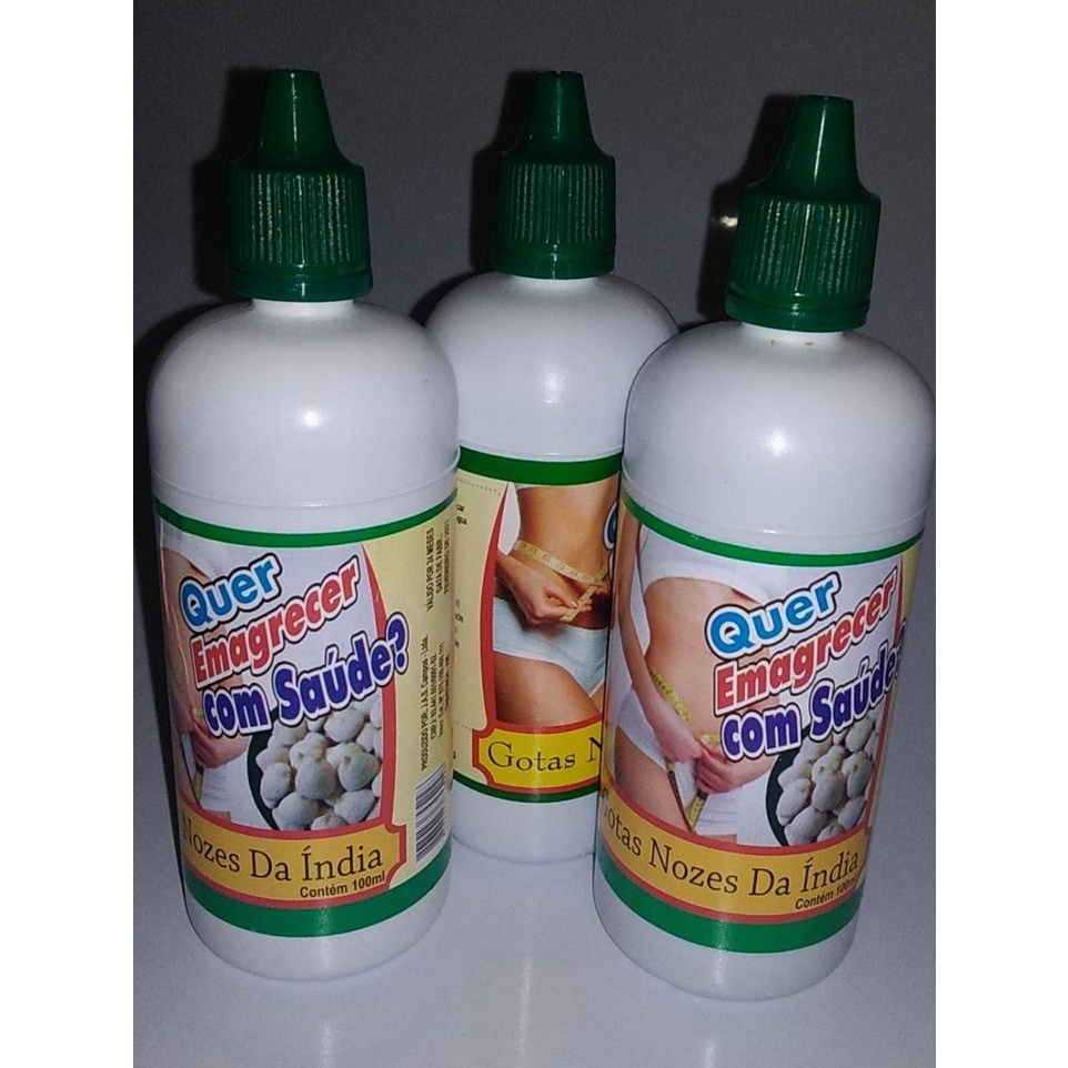kit: 6 gotas nozes da india emagrecedor forte | Shopee Brasil
