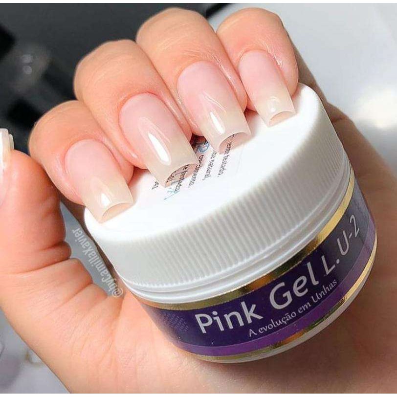 Gel Piu Bella Pink LU2 14g | Shopee Brasil