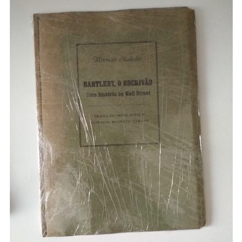 Bartleby, o escrivão - Herman Melville (Cosac naify) | Shopee Brasil