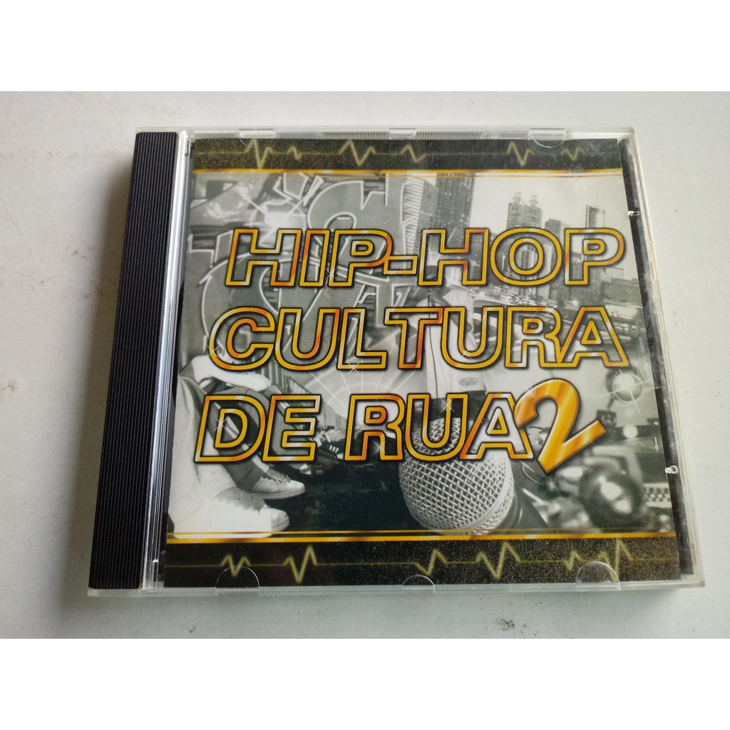 Cd hip hop cultura de rua 2 rap nacional | Shopee Brasil