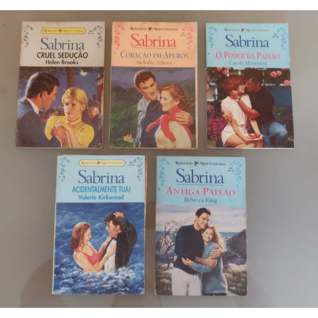 Livros de romance Sabrina | Shopee Brasil