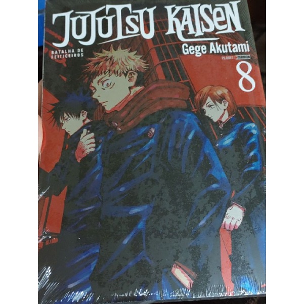 Jujutsu Kaisen vol.8 Variante Panini lacrado | Shopee Brasil
