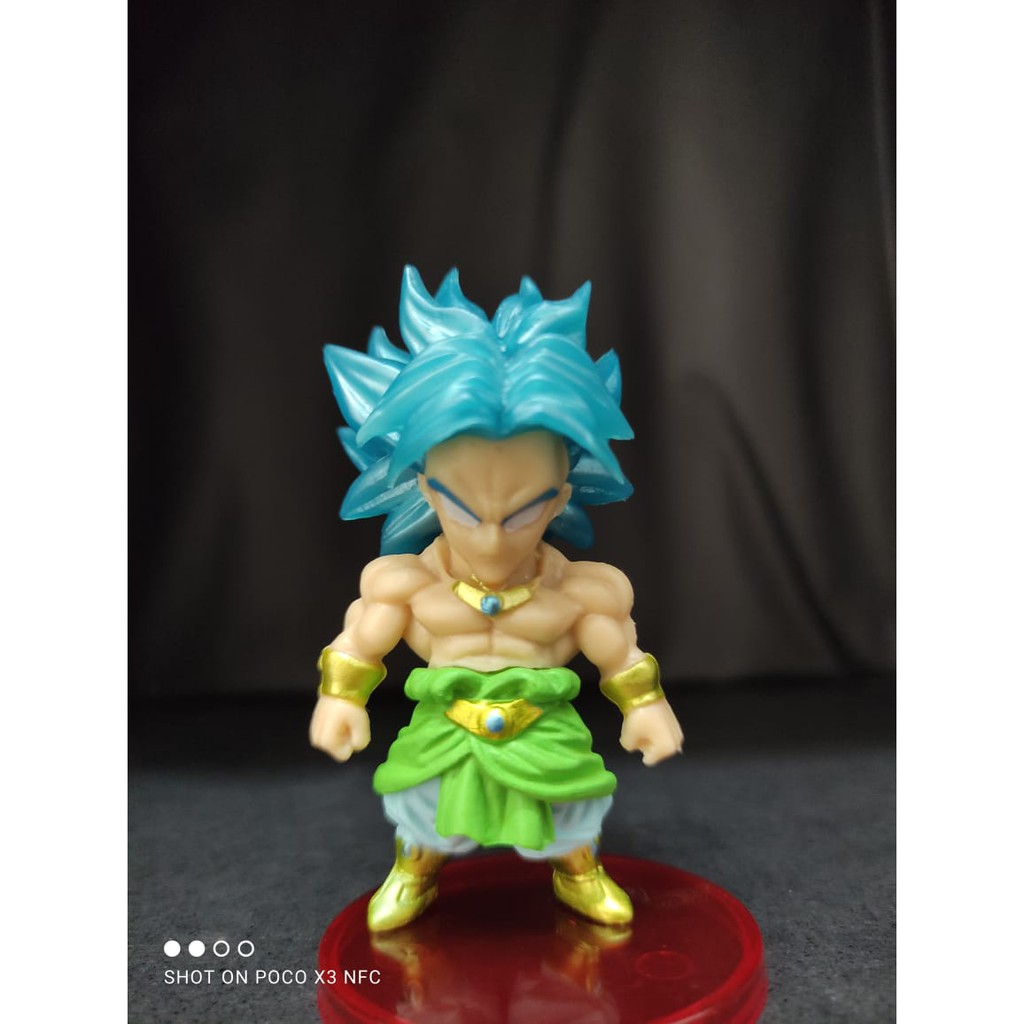 Dragon Ball Miniatura Dragon Ball Broly 7cm PVC Action Figure Dragon ...