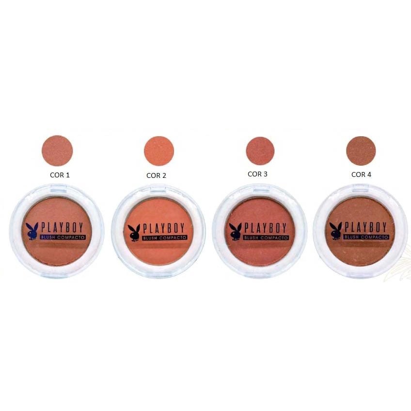 BLUSH COMPACTO PLAYBOY | Shopee Brasil