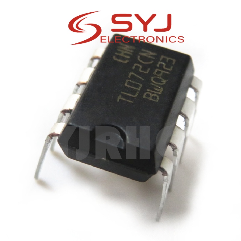 10 PCS TL072CN TL072CN TL072C TL072CP DIP-8 = NJM072D 072D Amplificadores-Op Amps Dual Low Noise ...