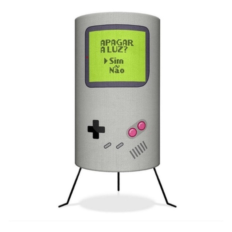 Luminaria Abajour infantil Yaay Gamer BOY temantica vídeo game | Shopee ...