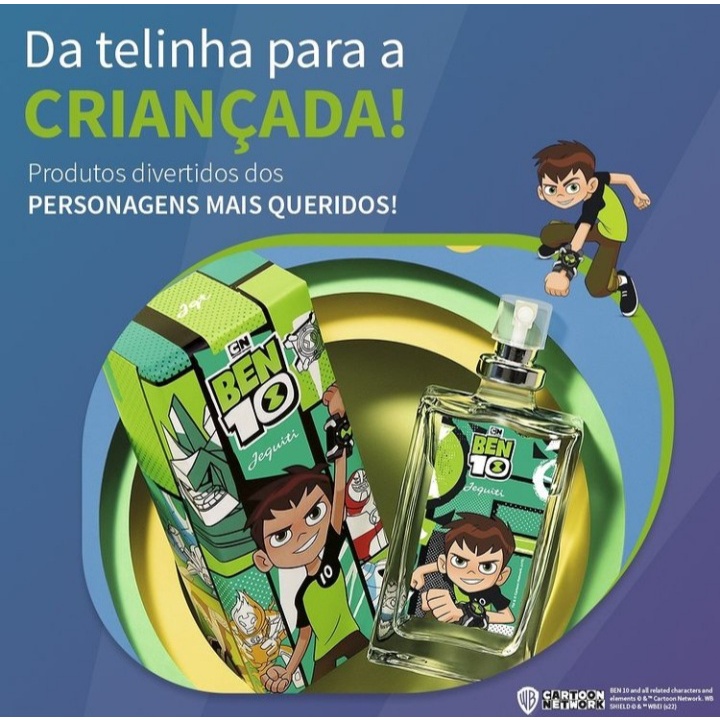 Perfumes BEN 10 - meninos | Shopee Brasil