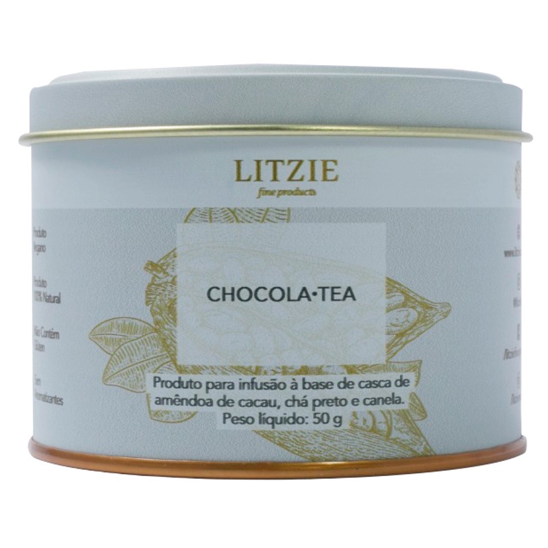 Chá CHOCOLA-TEA Litzie 50 gramas (granel) | Shopee Brasil