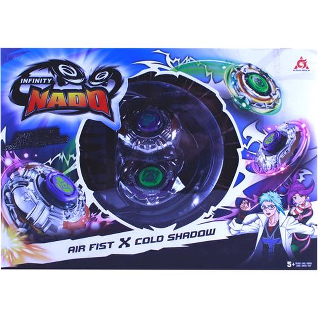 Infinity Nado Air Fist X Cold Shadow - Candide | Shopee Brasil