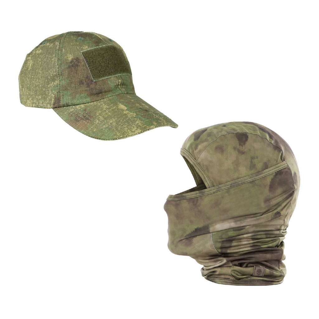 Kit Boné Operator + Balaclava Snake Bélica Tático Camuflado Atacs Fg ...