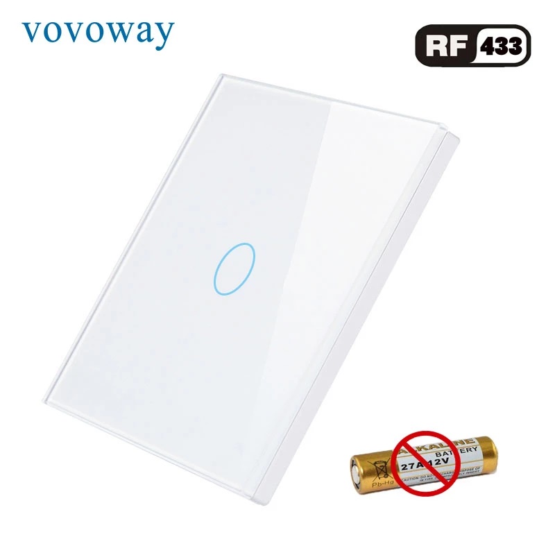 interruptor rf433 mhz de controle remoto sem fio touch 433mhz até 3 botões arduino esp8266 ...