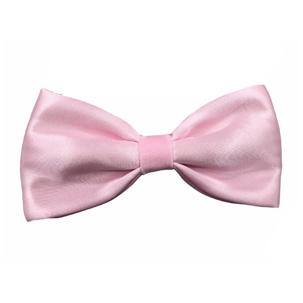 Gravata Borboleta Rosa Bebe Importada Padrinhos Formandos | Shopee Brasil