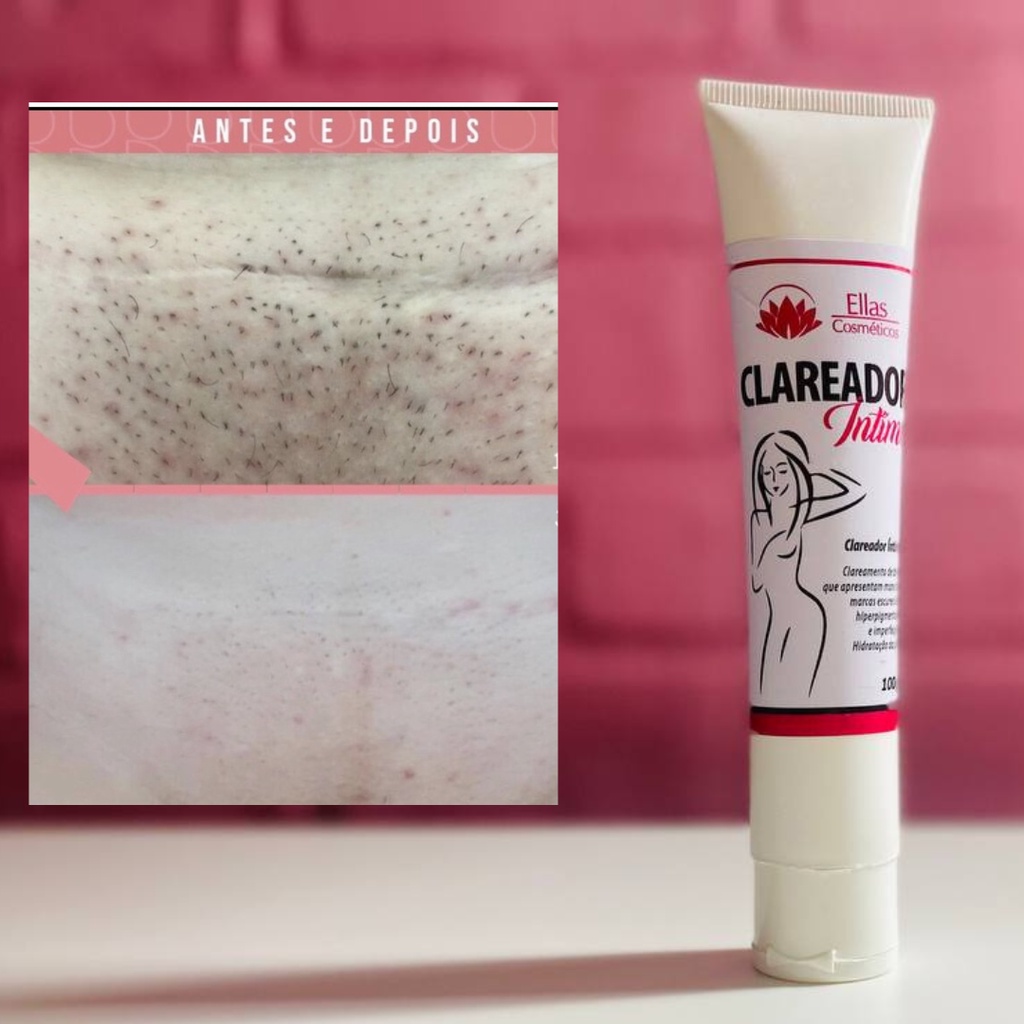 clareador íntimo ellas cosméticos 100g | Shopee Brasil