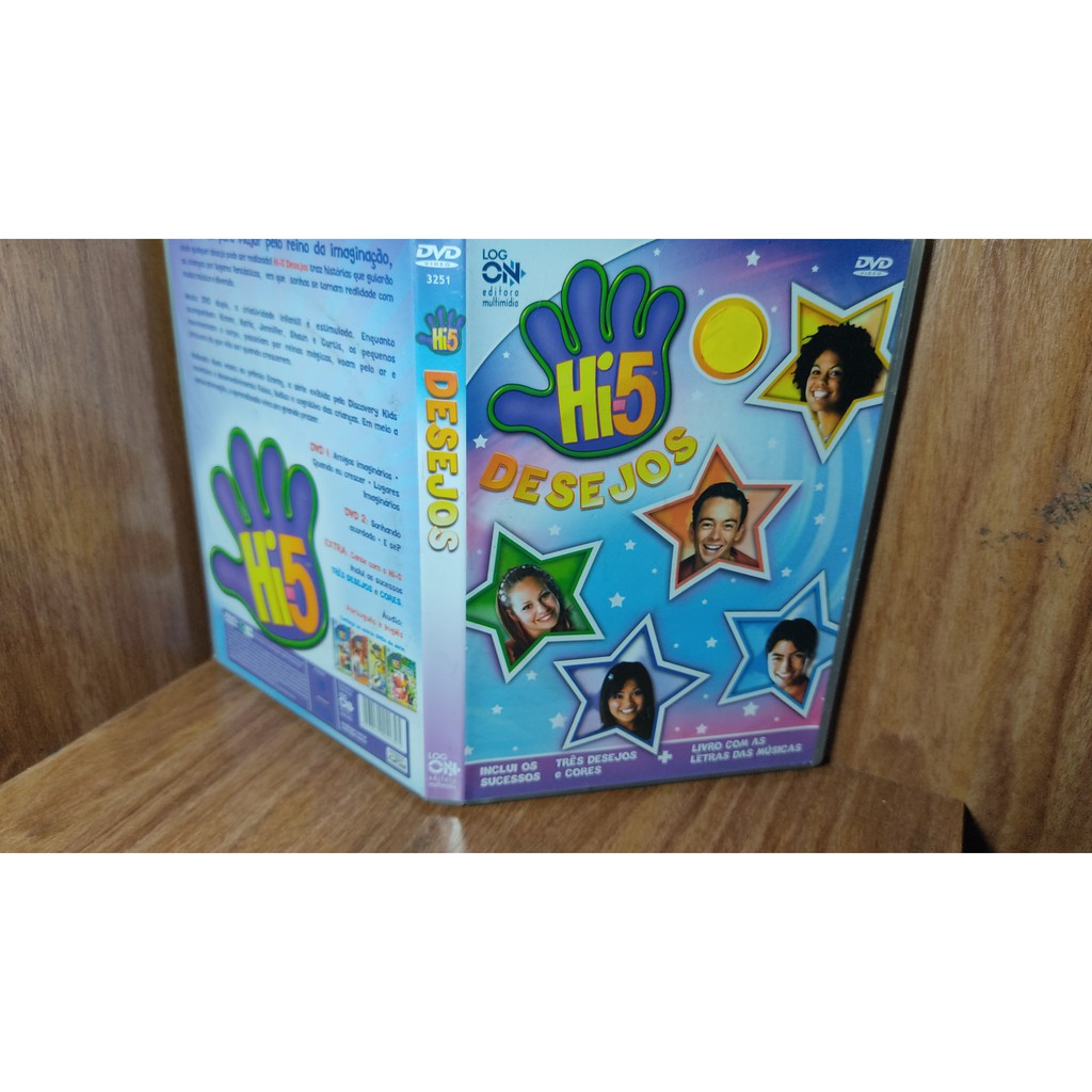 Hi 5 Desejos - 2 Discos (DVD Original) | Shopee Brasil