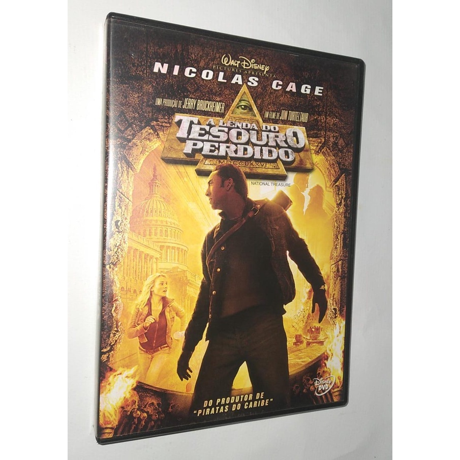 Dvd A Lenda Do Tesouro Perdido ( 10445 ) | Shopee Brasil