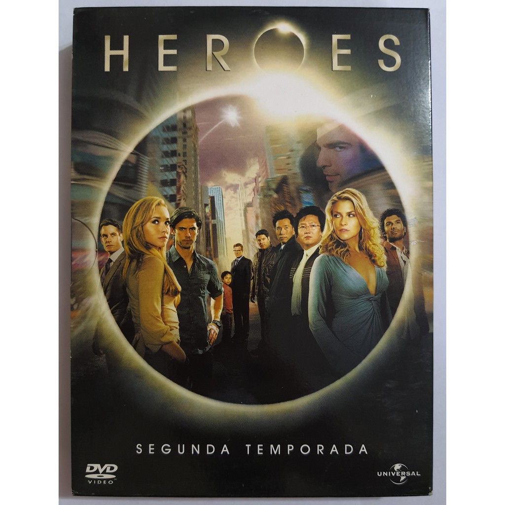 DVD Heroes - 2ª Temporada - Original e com Luva | Shopee Brasil