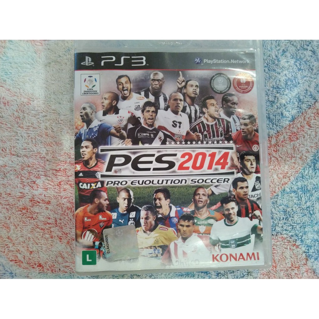 Pes 2014 - Ps3 - Midia Fisica (original) | Shopee Brasil