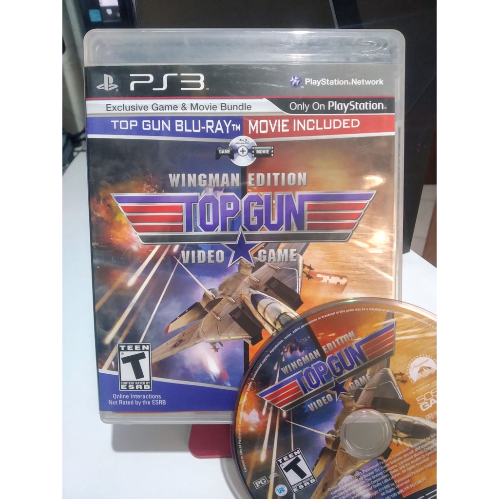 Jogo Top Gun Ps3 - Mídia Física Original | Shopee Brasil