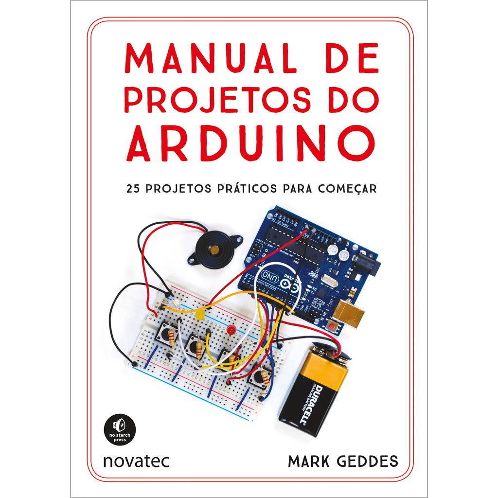 Livro Manual de Projetos do Arduino | Shopee Brasil