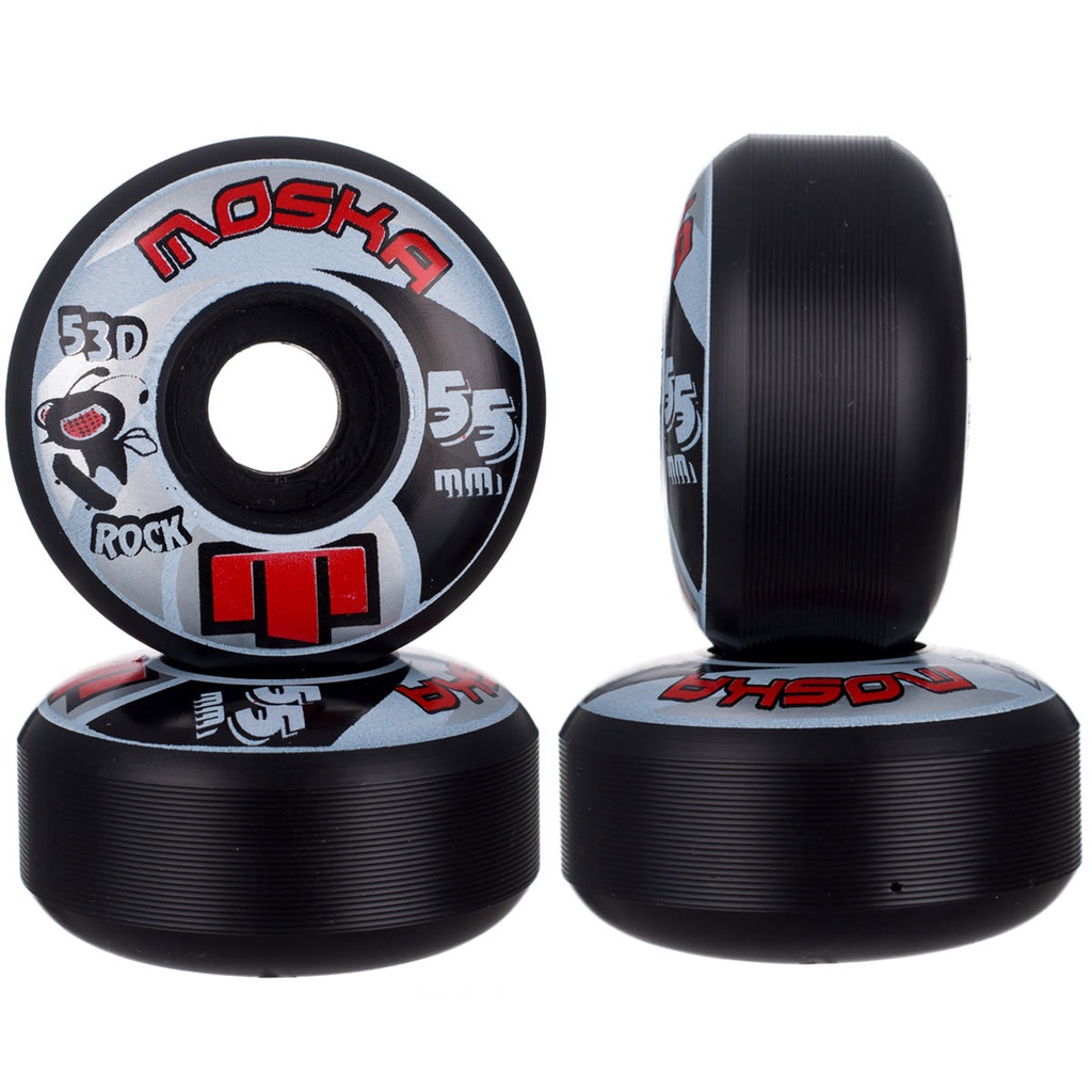 Roda Skate Moska 55mm 53d Rock Street Original | Shopee Brasil