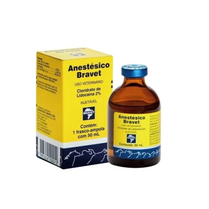 Anestesico 50ml Bravet - Original Nf | Shopee Brasil