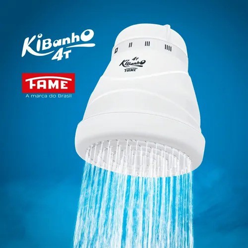 Chuveiro Ducha Fame Kibanho 4 Temp 220v 6800w Super Quente Shopee Brasil