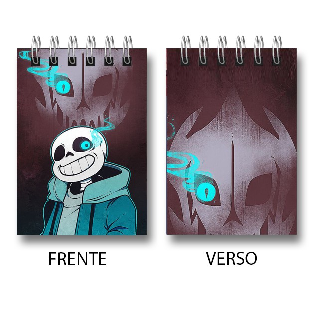 Bloco de Notas Game UNDERTALE | Shopee Brasil