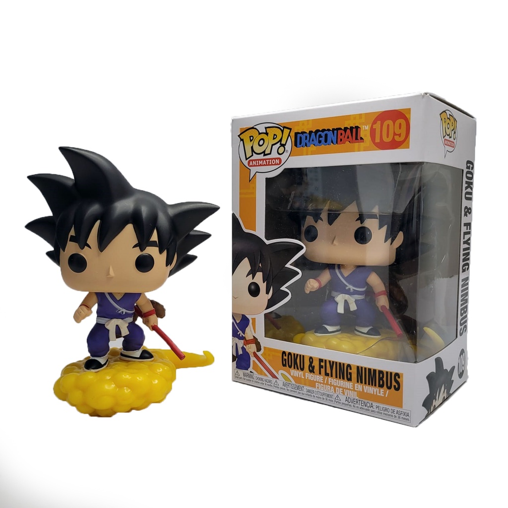 Funko Pop! Goku & Flying Nimbus - 109 / Dragon Ball | Shopee Brasil