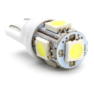 Lampada Led T10 Pingao de 5 Leds Smd 5050 BRANCO Torre | Shopee Brasil