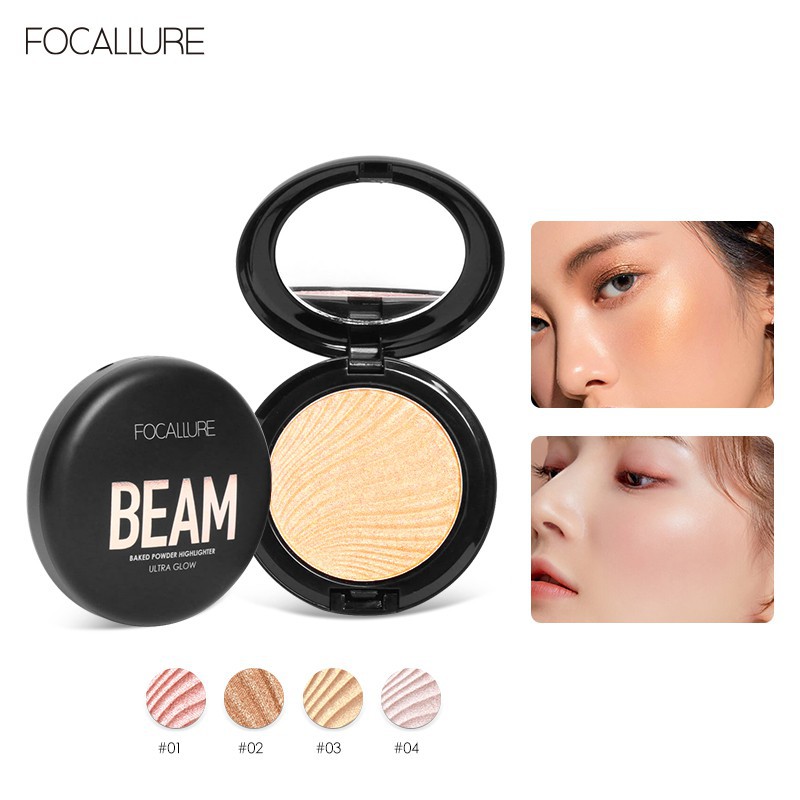 FOCALLURE Pó De Destaque Inclui 4 Opções De Cores 10g | Shopee Brasil