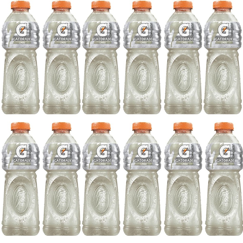 Kit 12 UnidadesIsotônico Gatorade Limão 500ml | Shopee Brasil